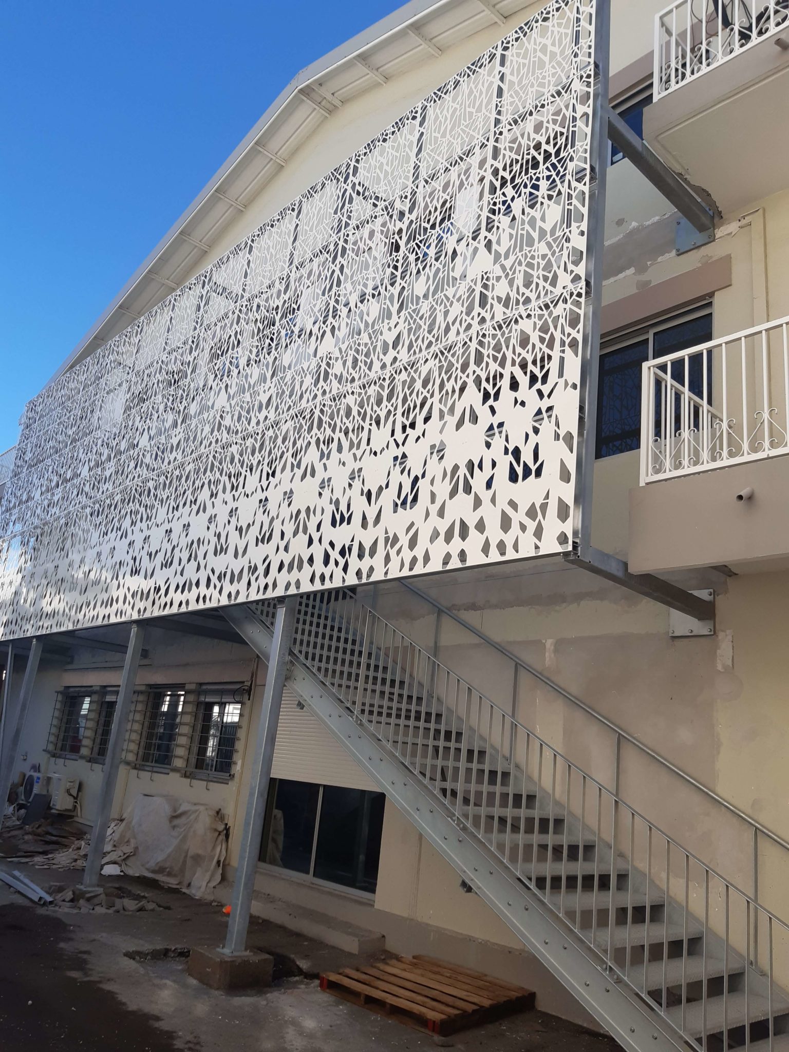 Habillage de Façade – Technique Métal Réunion